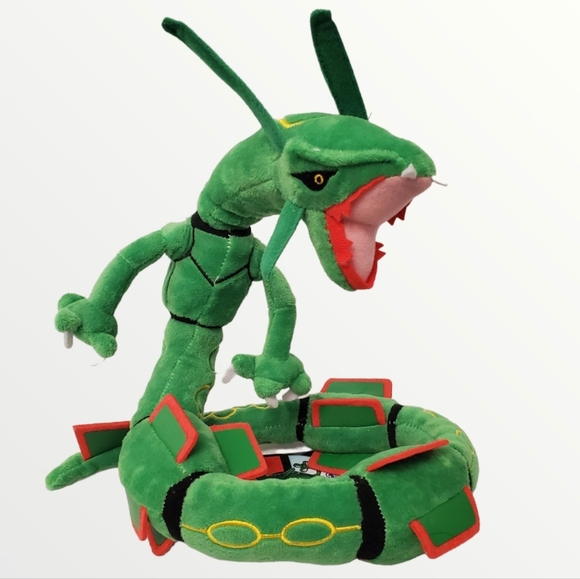 Pokemon | Toys | Pokemon 25 Rayquaza Authentic Original Posable Plush ...